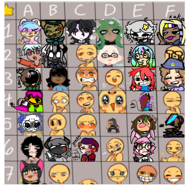 facial collab. - ibisPaint