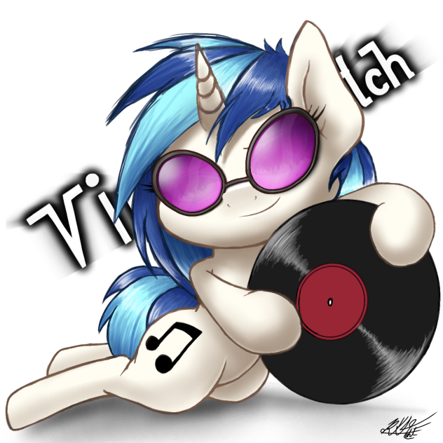 [MLP] vinyl scratch - ibisPaint
