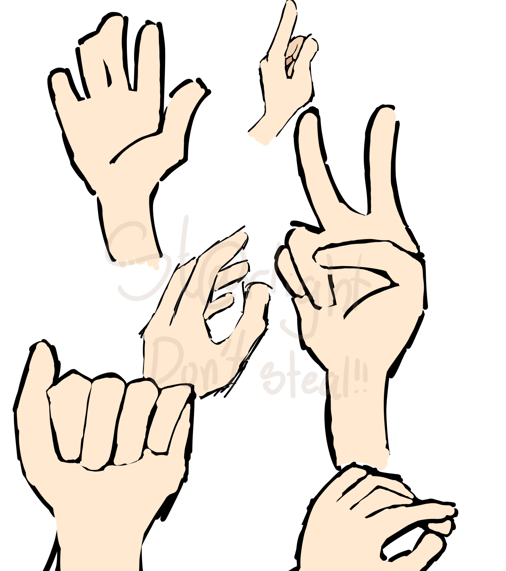 Hand practice - ibisPaint
