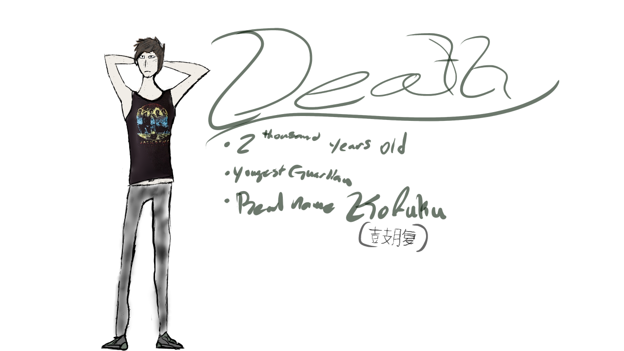 Death Character Design - ibisPaint