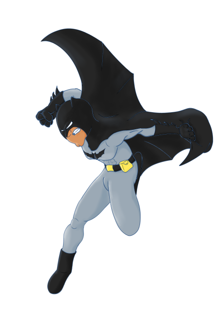 Batman Animado - ibisPaint