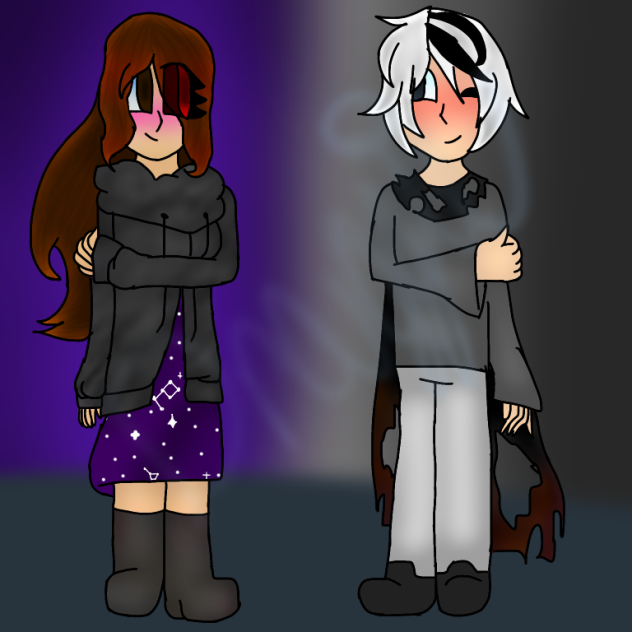 Me and Grim part 3 - ibisPaint