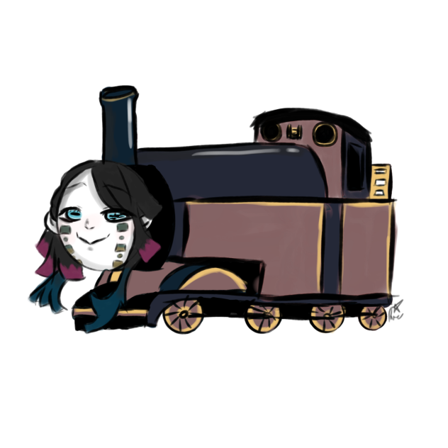 Cursed Enmu - ibisPaint
