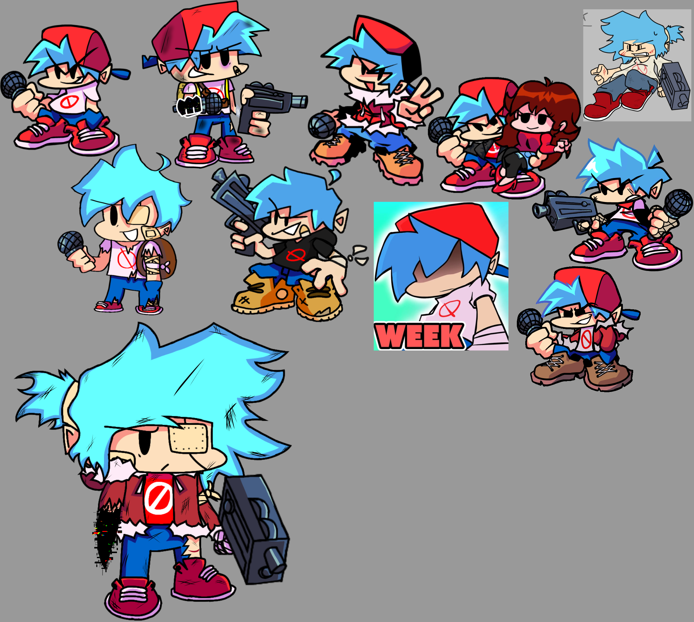 Pibby survivor Bf update - ibisPaint