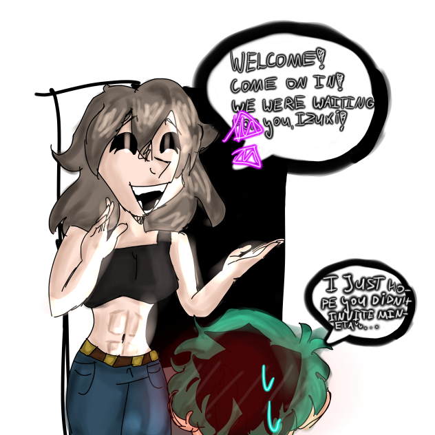 class 1a sleepover at Suki's house! (wip - ibisPaint