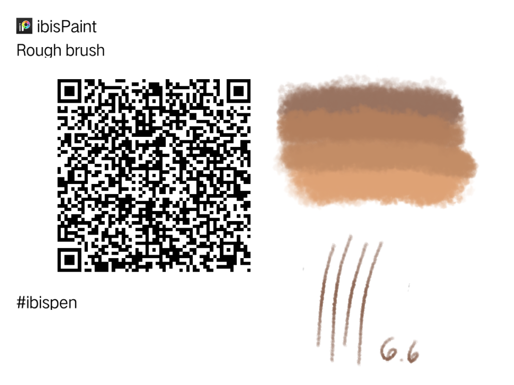 Rough brush - ibisPaint