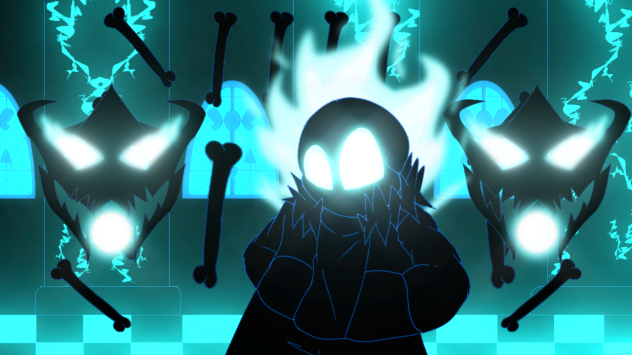 Nightmare Mode Sans - ibisPaint