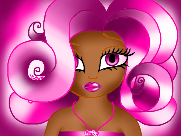 SPEEDPAINT- Pink lady - ibisPaint