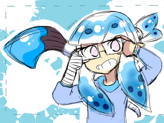 Splatoon OC Speedpaint - ibisPaint