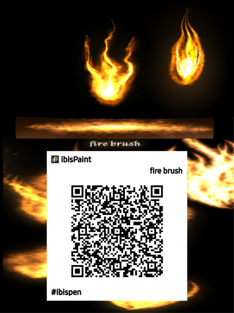 brush .fire brush. - ibisPaint