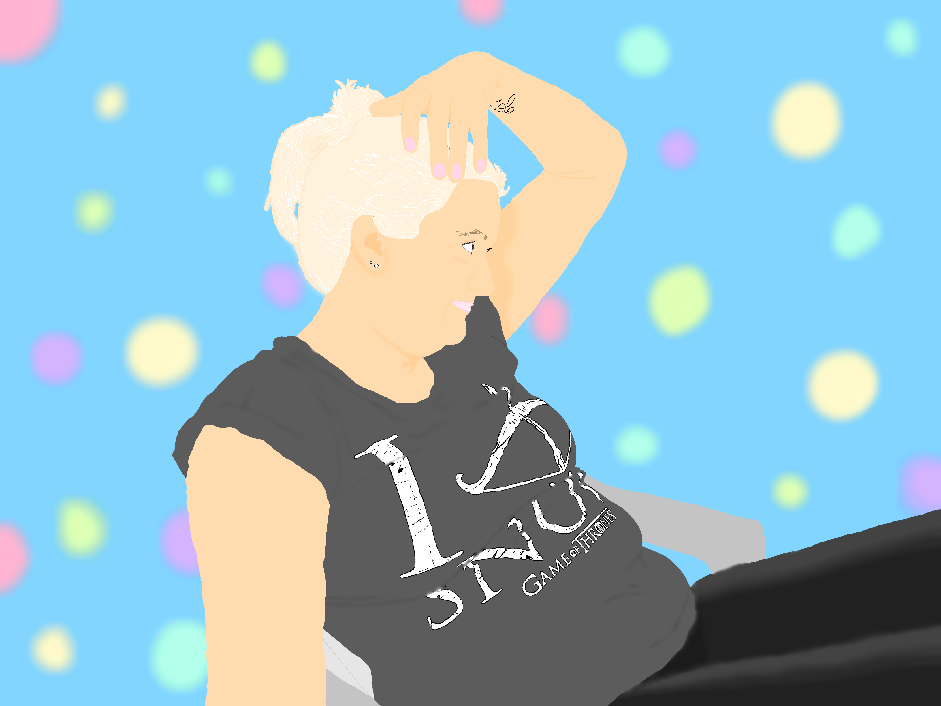 My mother - ibisPaint