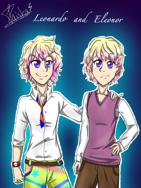Leonardo and Eleonor - ibisPaint