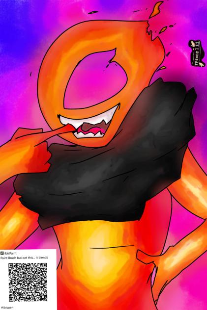 I turned abstract art into a drawing - ibisPaint