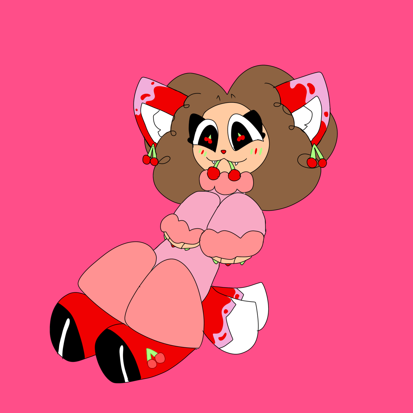 Cherry red! 🍒 - ibisPaint
