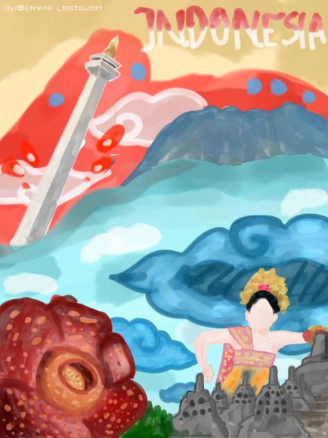 Little Bit From Indonesia - ibisPaint