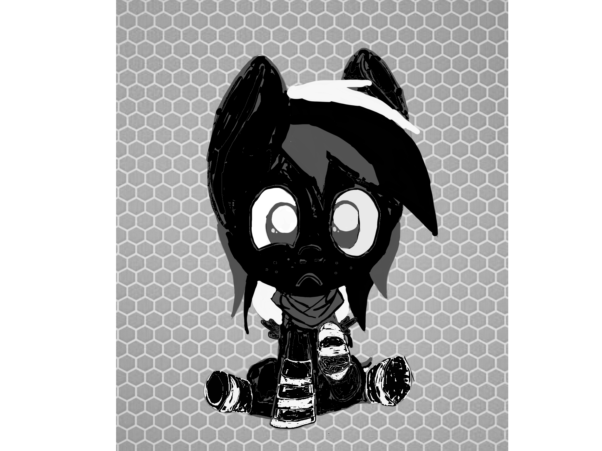 Rainbow Dash Shadow Bolts Speedpaint - ibisPaint