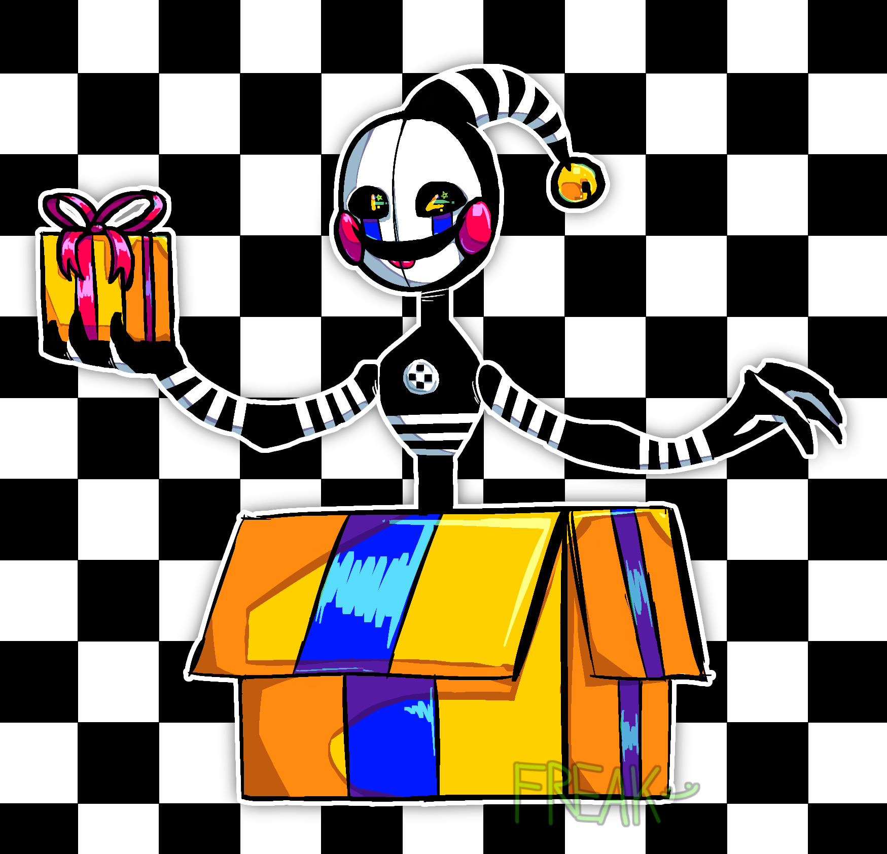 security puppet! =) - ibisPaint