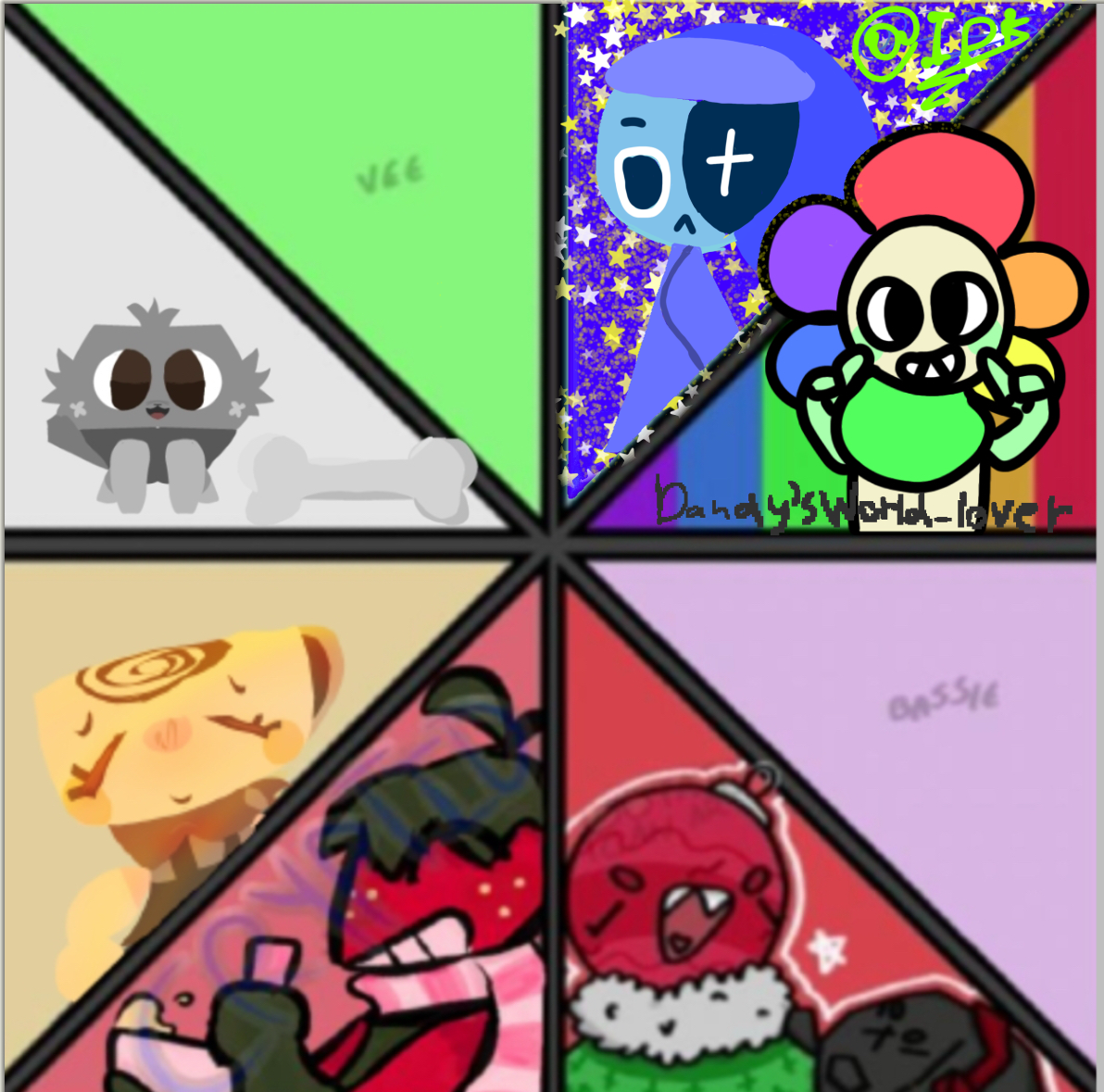 dandicious dandifer's world collab - ibisPaint