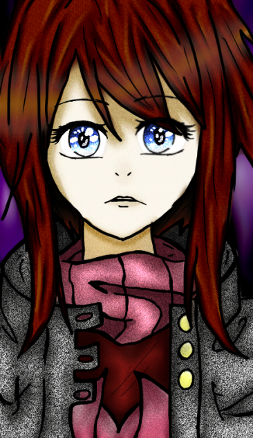 girl in fall (redone) - ibisPaint