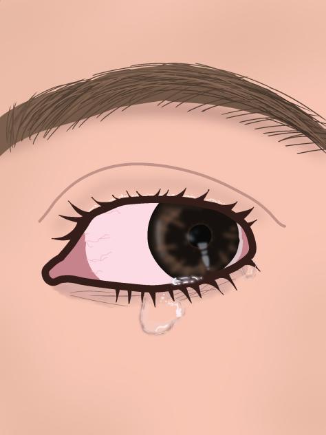 pretty little tears - ibisPaint