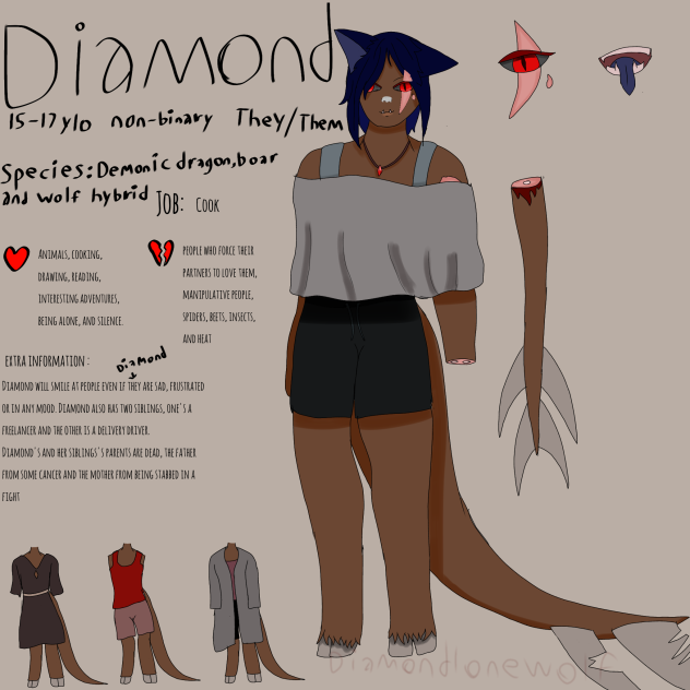 Diamond's ref sheet - ibisPaint