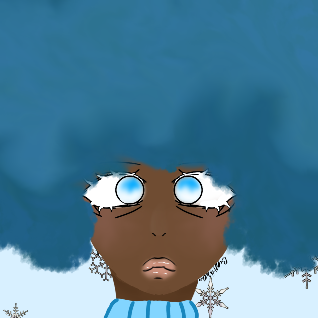 Snow girl - ibisPaint
