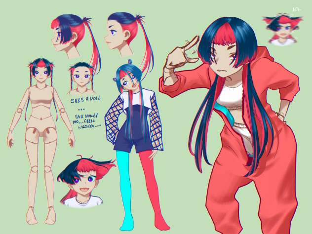 Kuroma spread - ibisPaint