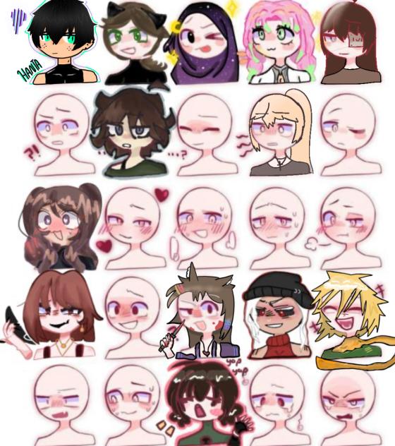 Face of your oc collab - ibisPaint