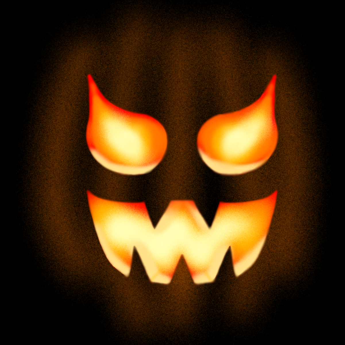 Scary Jack-o-lantern - ibisPaint