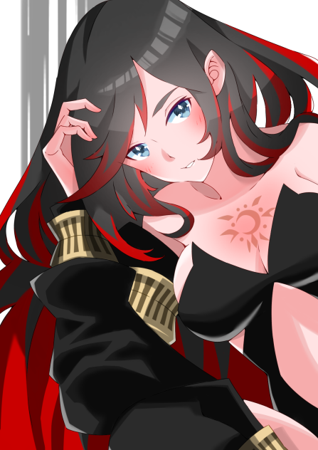 Gravity daze クロウ - ibisPaint