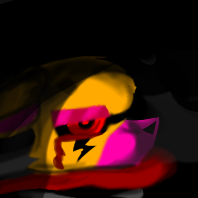 Golden Mangle- Ow... why.. (timelapse) - ibisPaint