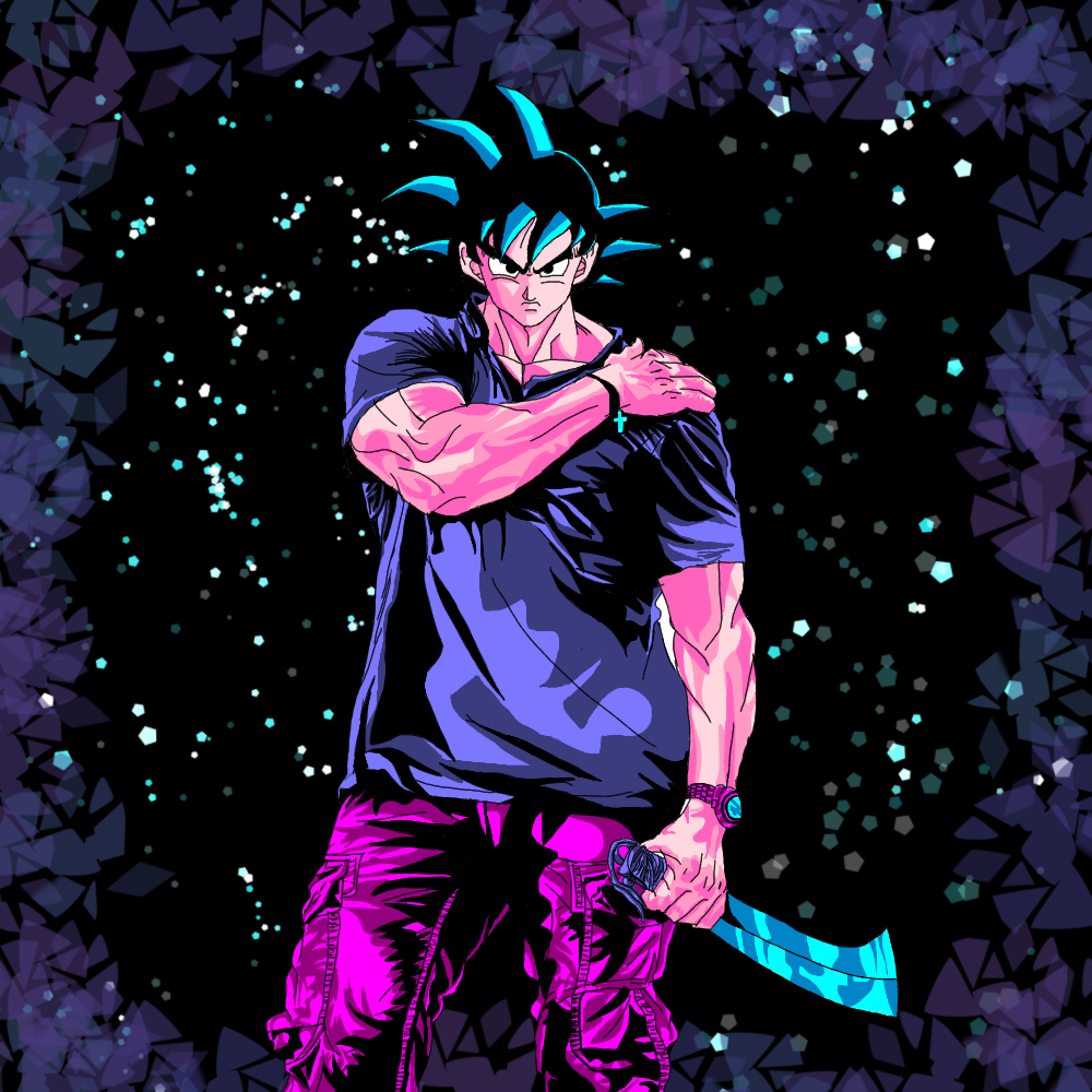 Gokú Galaxy - ibisPaint