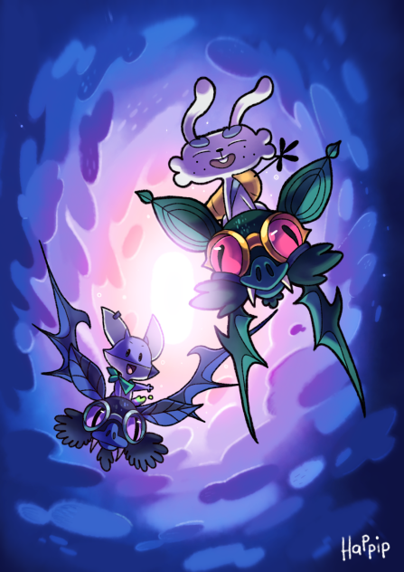 Epic Rabbit Flying Mount - ibisPaint