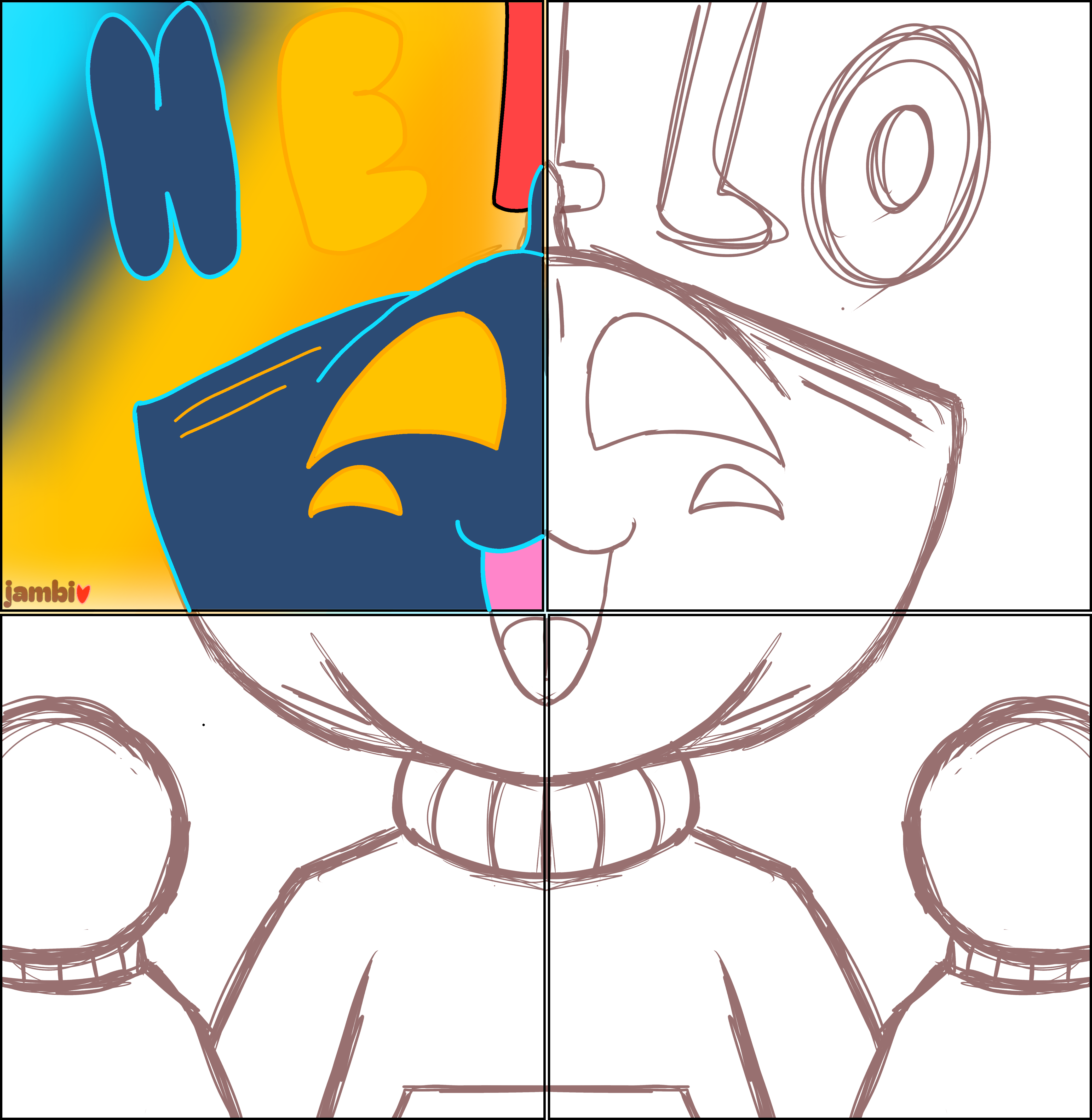 collab! again yay!!! - ibisPaint