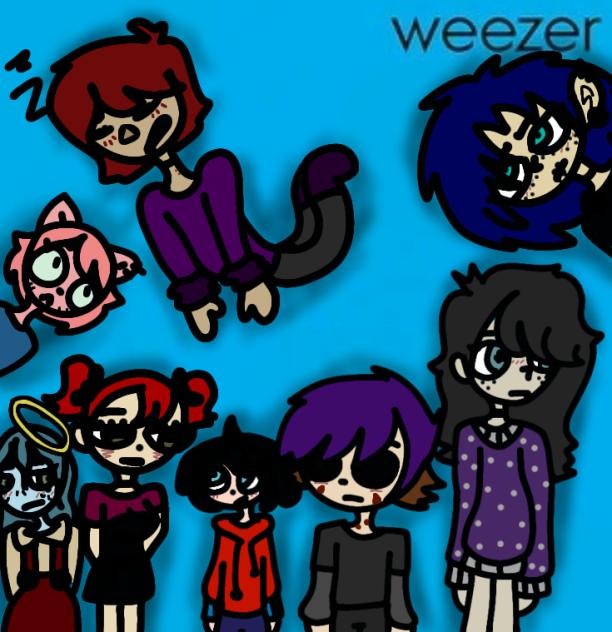 my OC's in Weezer - ibisPaint