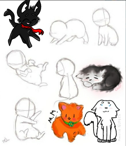 Cute cats collab 🐈 - ibisPaint