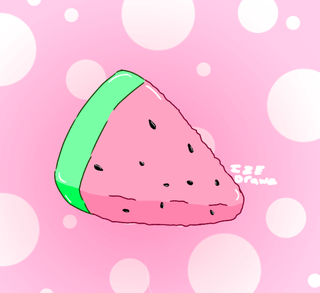 I like watermelons - ibisPaint