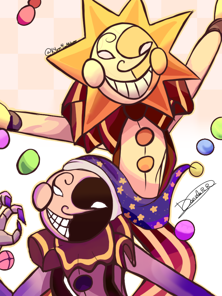 Sundrop and moondrop - ibisPaint