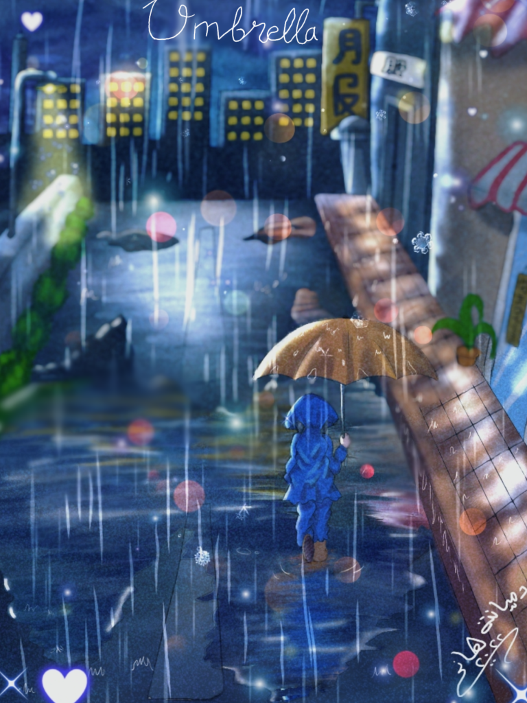 Umbrella☔ - ibisPaint