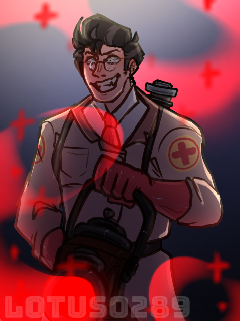 Medic tf2 commission for gearcrush - ibisPaint