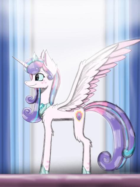 MLP Princess Flurry Heart [Redesign] - ibisPaint