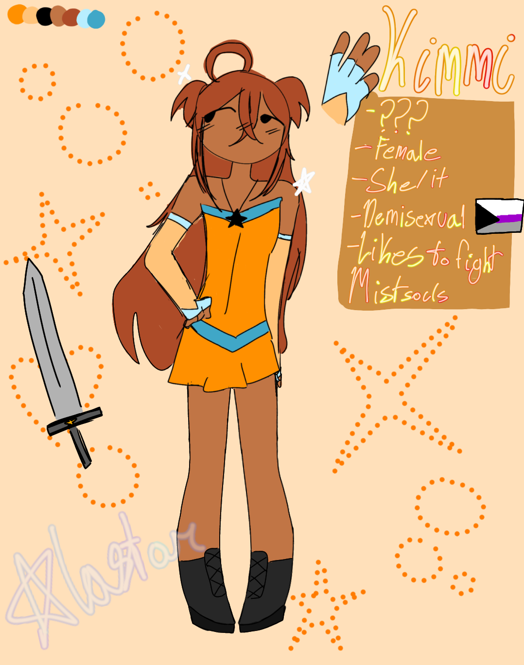 Kimmi ref sheet - ibisPaint