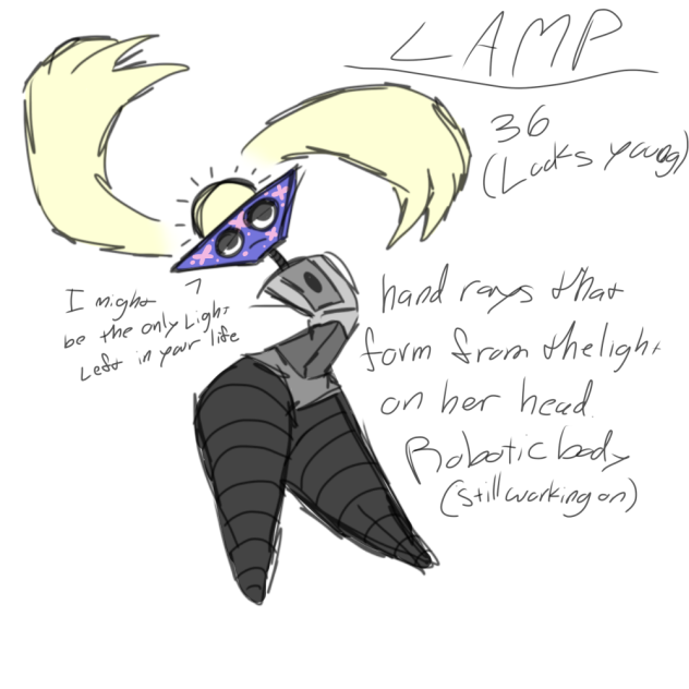Lamp (The Amazing Digital Circus Oc) - ibisPaint