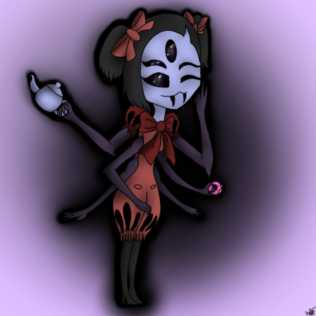 Miss Muffet (UNDERTALE) - ibisPaint