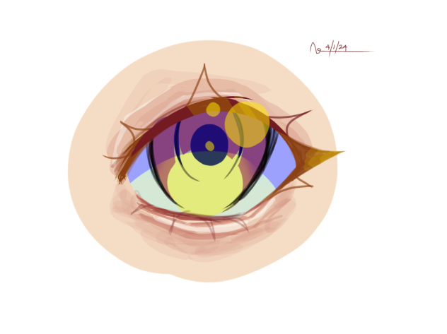 Eye practice - ibisPaint