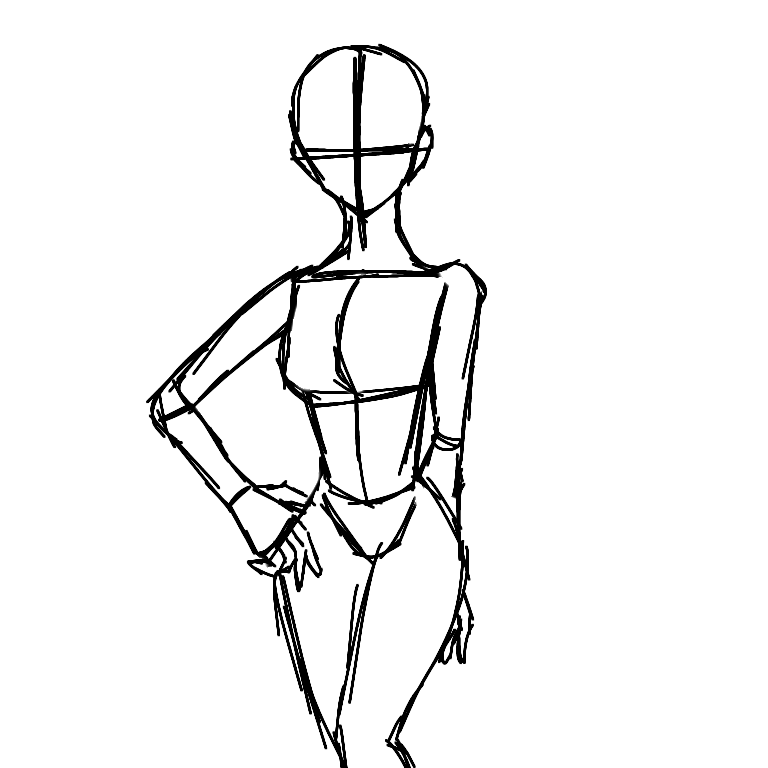 Body Anatomy Practice - ibisPaint