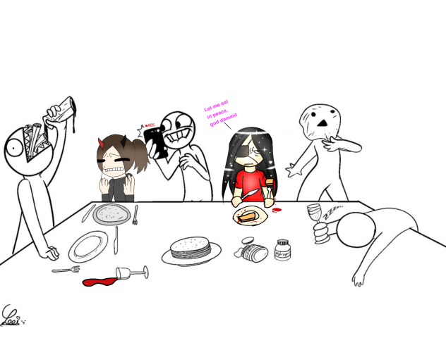 dinner collab - ibisPaint