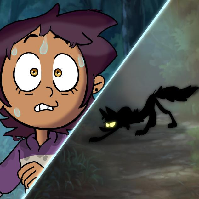 Luz Was Attacked by a Wolf. - ibisPaint