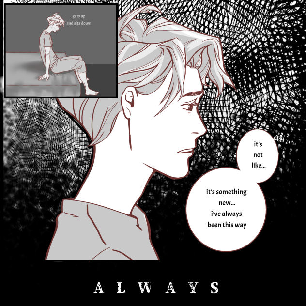 sadly awake again - ibisPaint