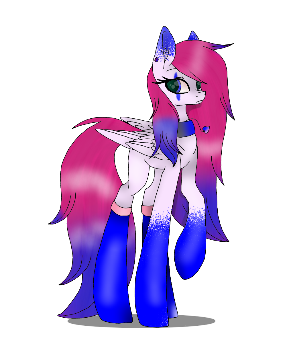 Fluttershy The Glitter Girl’s Pony OC - ibisPaint